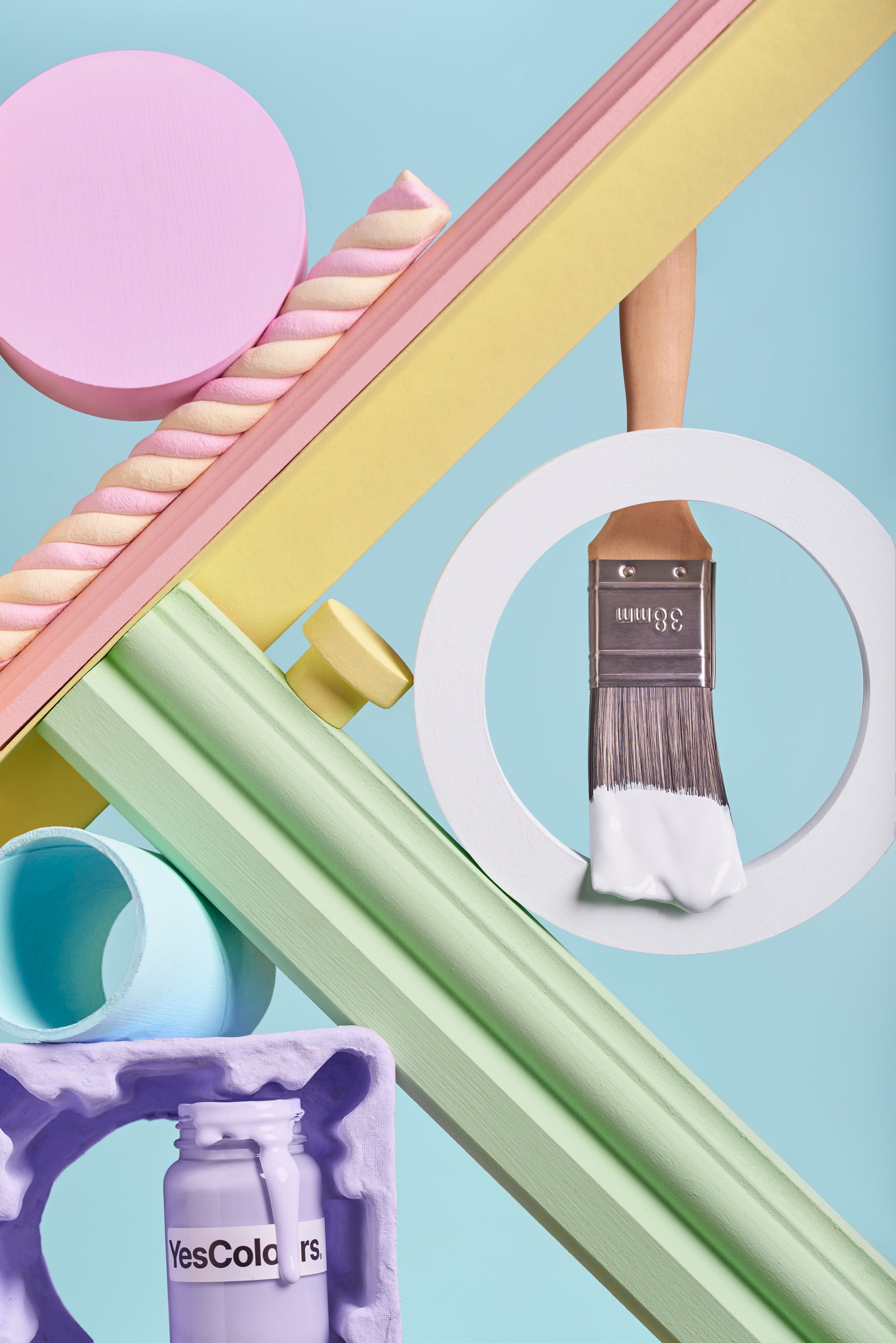 YesColours | Fresh Paint UK | Bright Pastel Interior Paint | YesColours