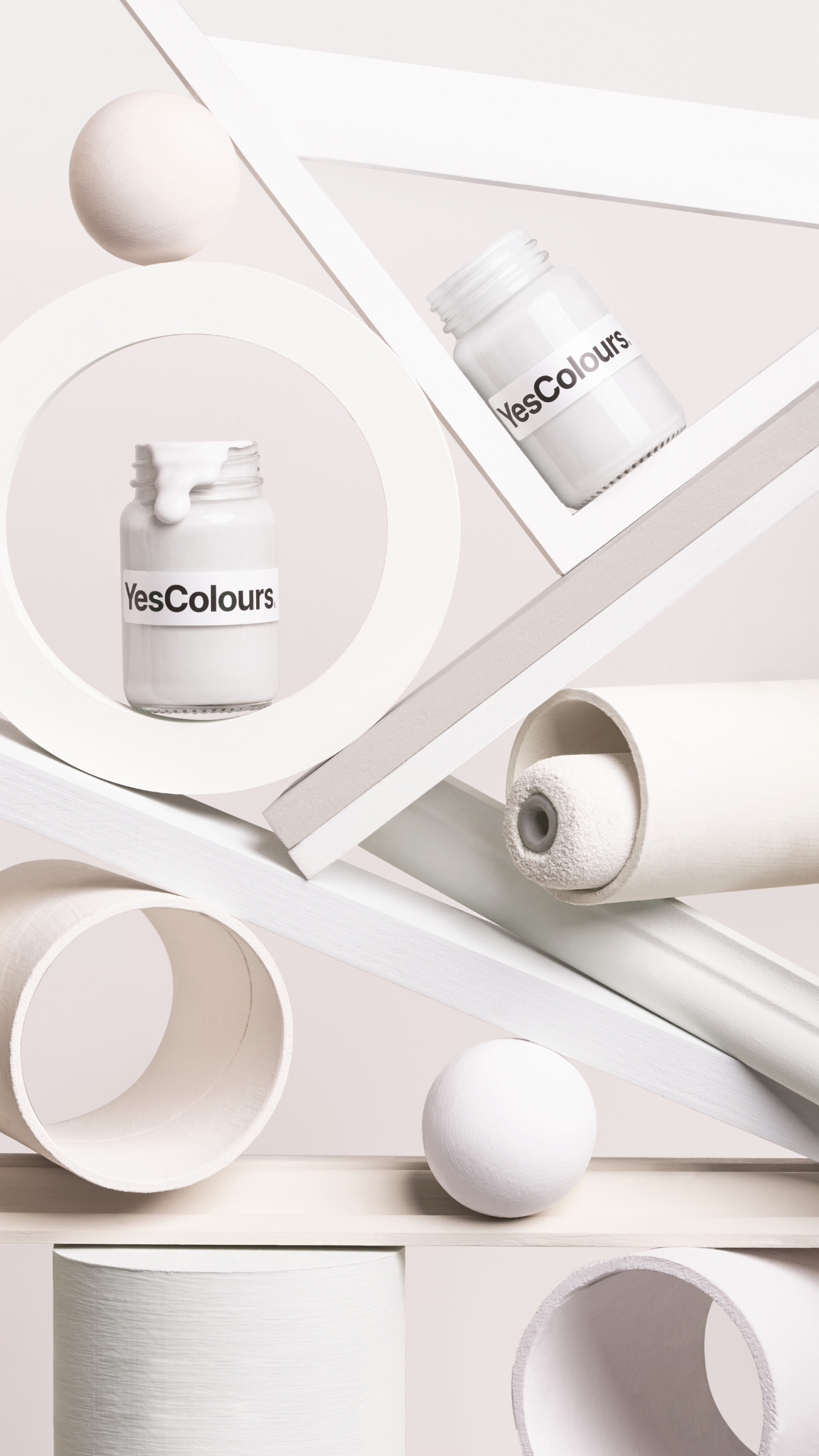YesColours | White Wall Paint UK | Premium Interior Whites | YesColours
