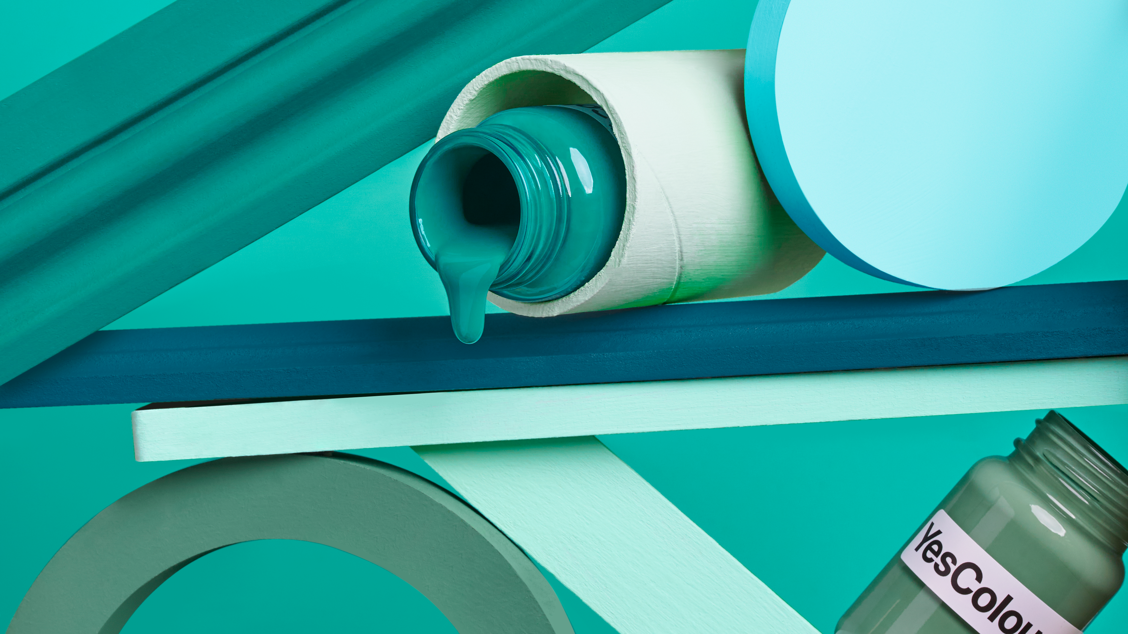 YesColours | Teal Wall Paint | Eco-Friendly Wall Paint by YesColours
