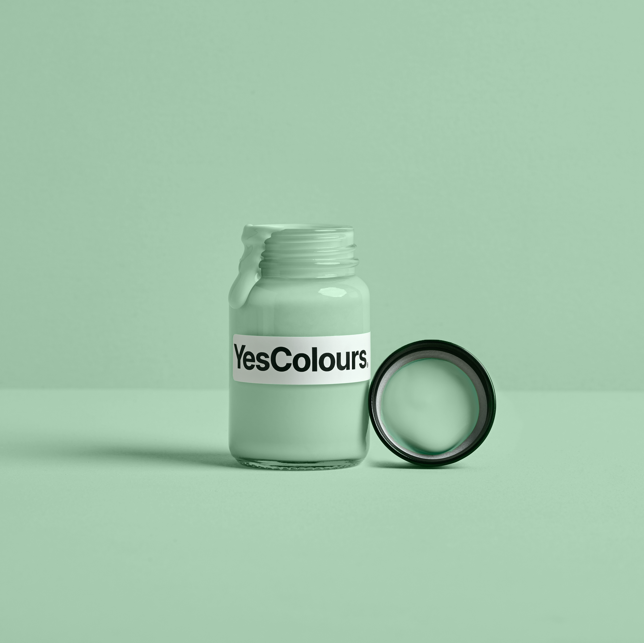 YesColours | Calming Green 60ml Sample Paint