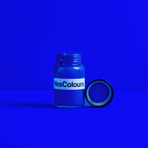 YesColours | Electric Blue paint sample (matt, 60ml)