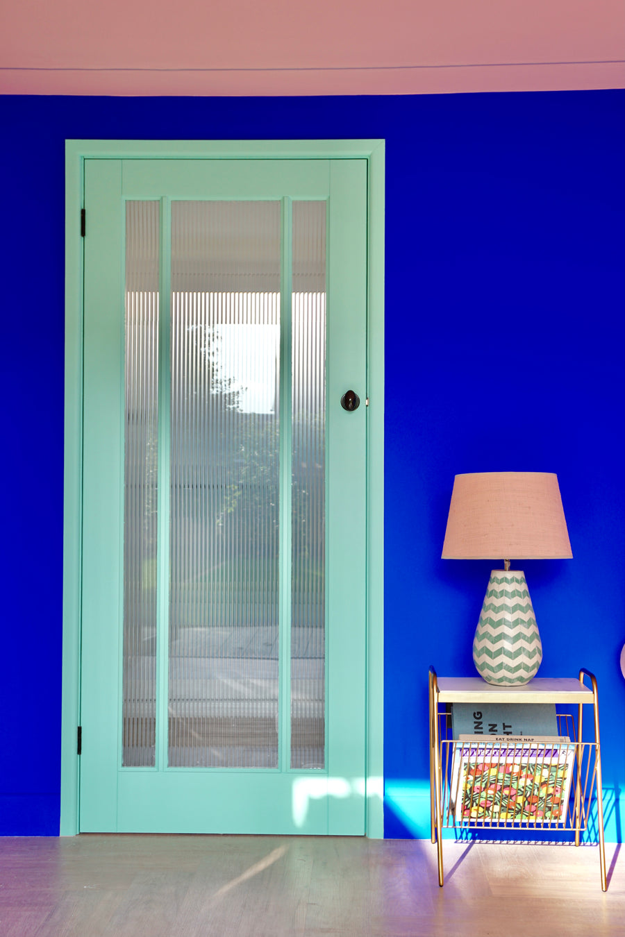 YesColours | Electric Blue Swatch | YesColours Eco Paint Colour Sample Card