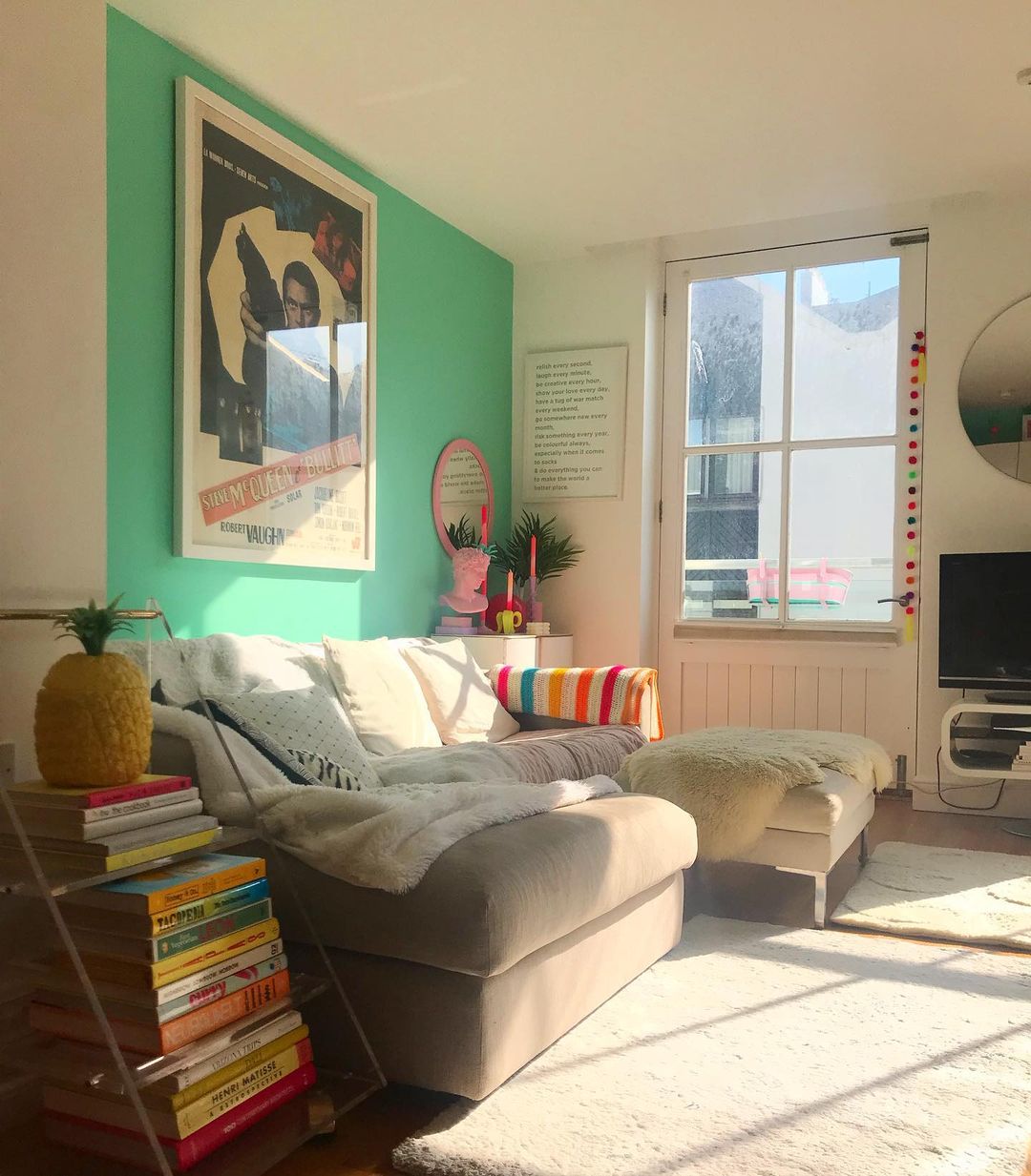 YesColours | Electric Mint Green Matt Emulsion Paint | Eco Paint by ...