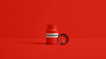 YesColours | Electric Red paint sample (matt, 60ml)