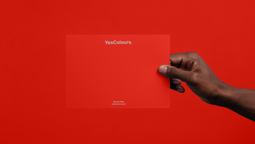 YesColours | Electric Red paint swatch