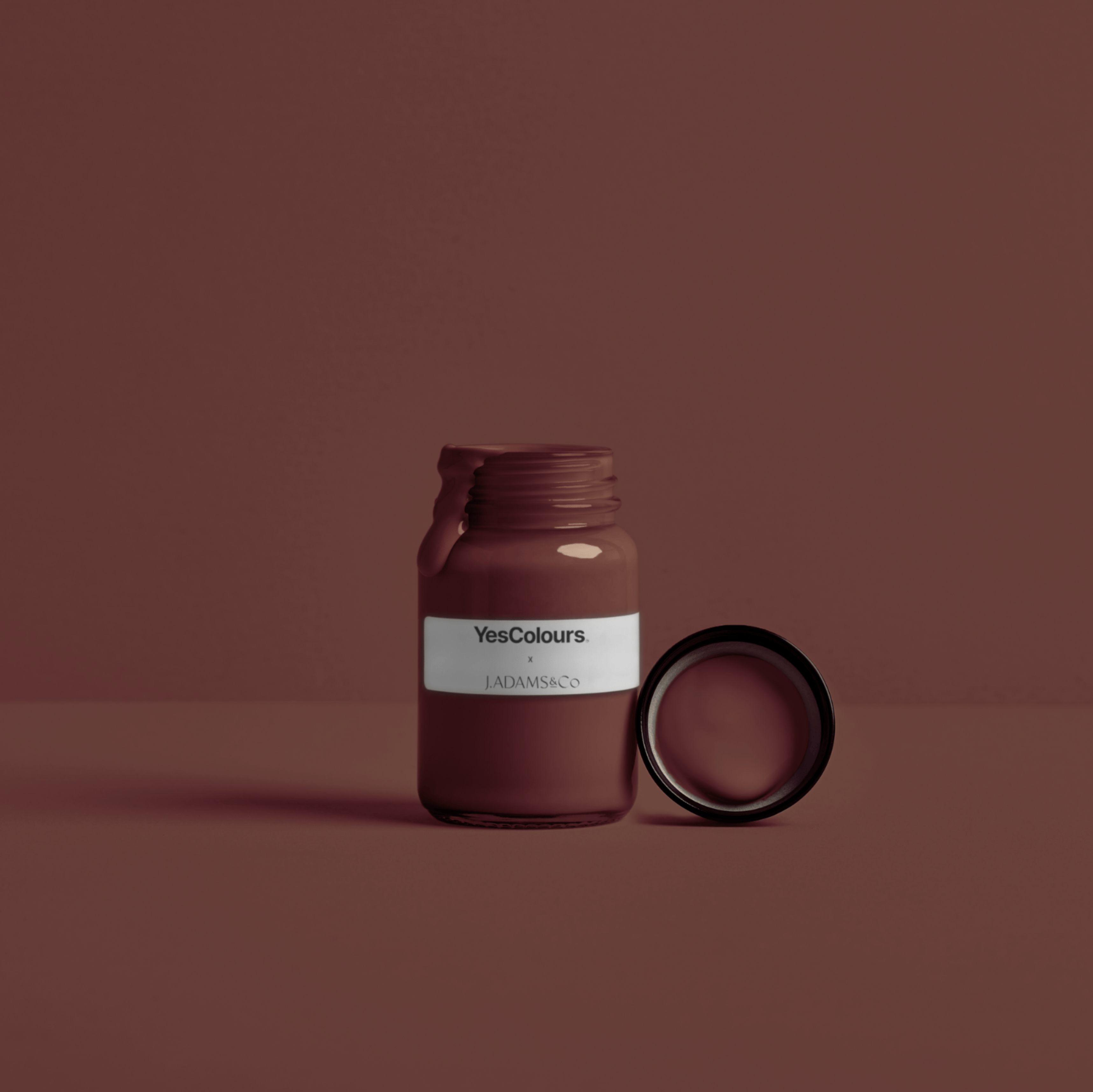 YesColours | Foundry Red paint sample (matt, 60ml)