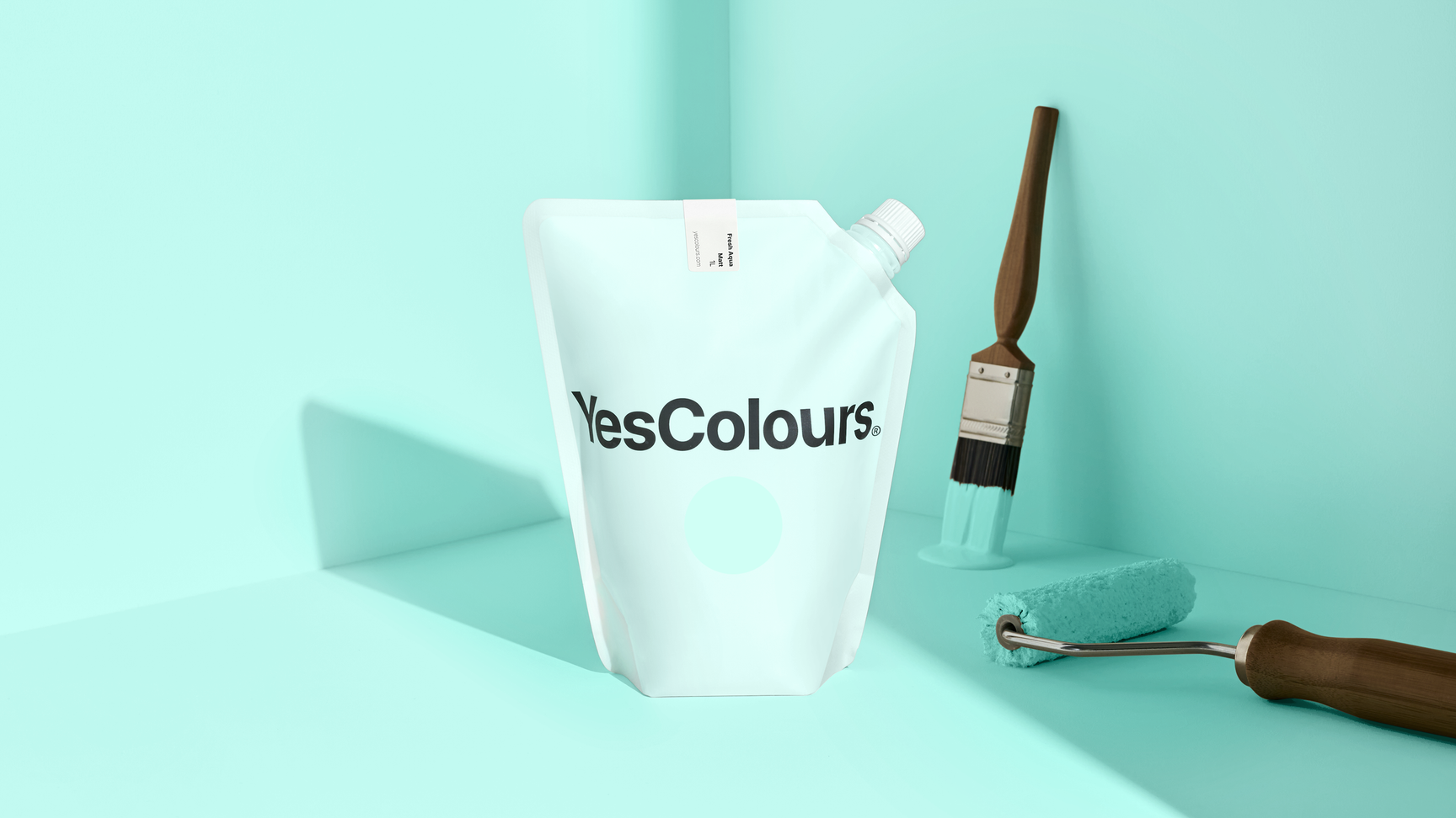 YesColours | Fresh Aqua Matt Emulsion Interior Wall Paint | YesColours