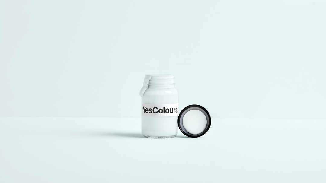 YesColours | Fresh Cool White paint sample (matt, 60ml)