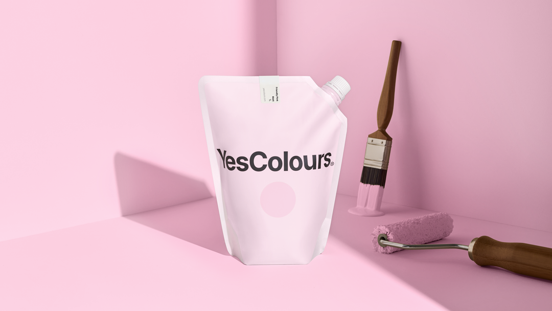YesColours | Friendly Pink Matt Emulsion Interior Wall Paint | YesColours