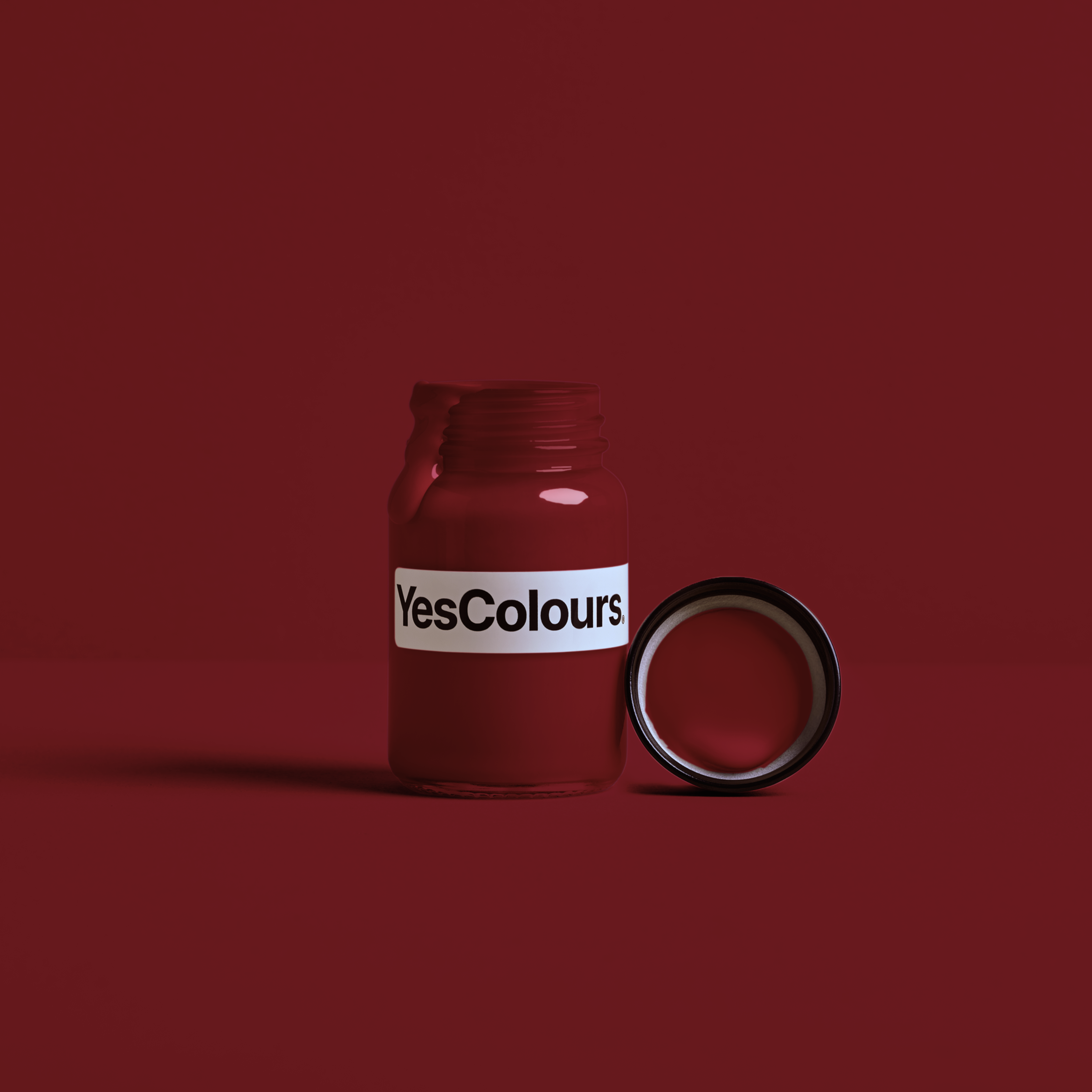 YesColours | Iconic Red paint sample
