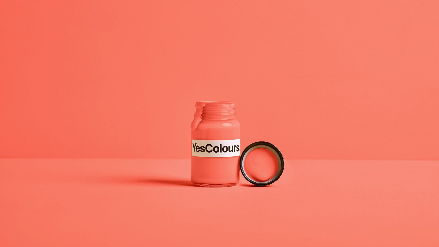YesColours | Joyful Orange paint sample (matt, 60ml)