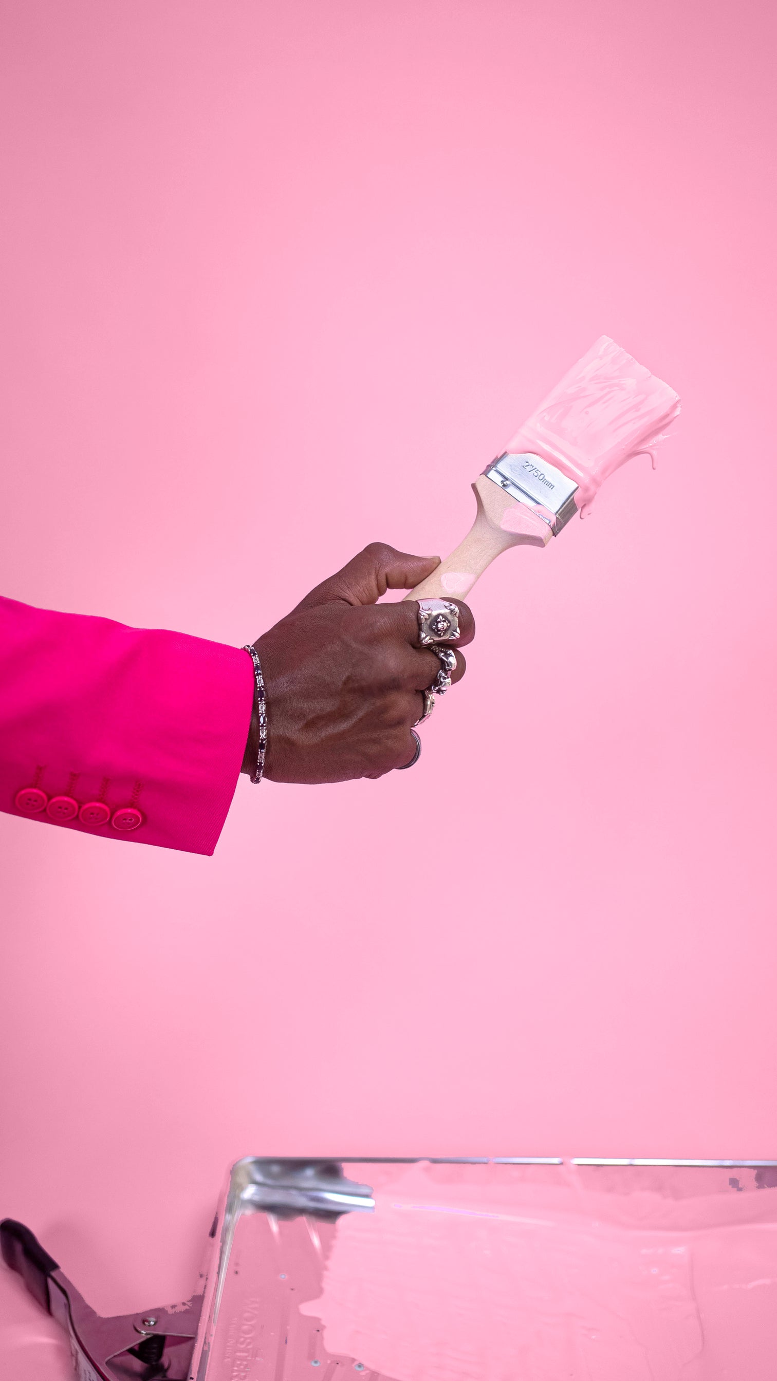 YesColours | Joyful Pink Matt Emulsion Interior Wall Paint | YesColours
