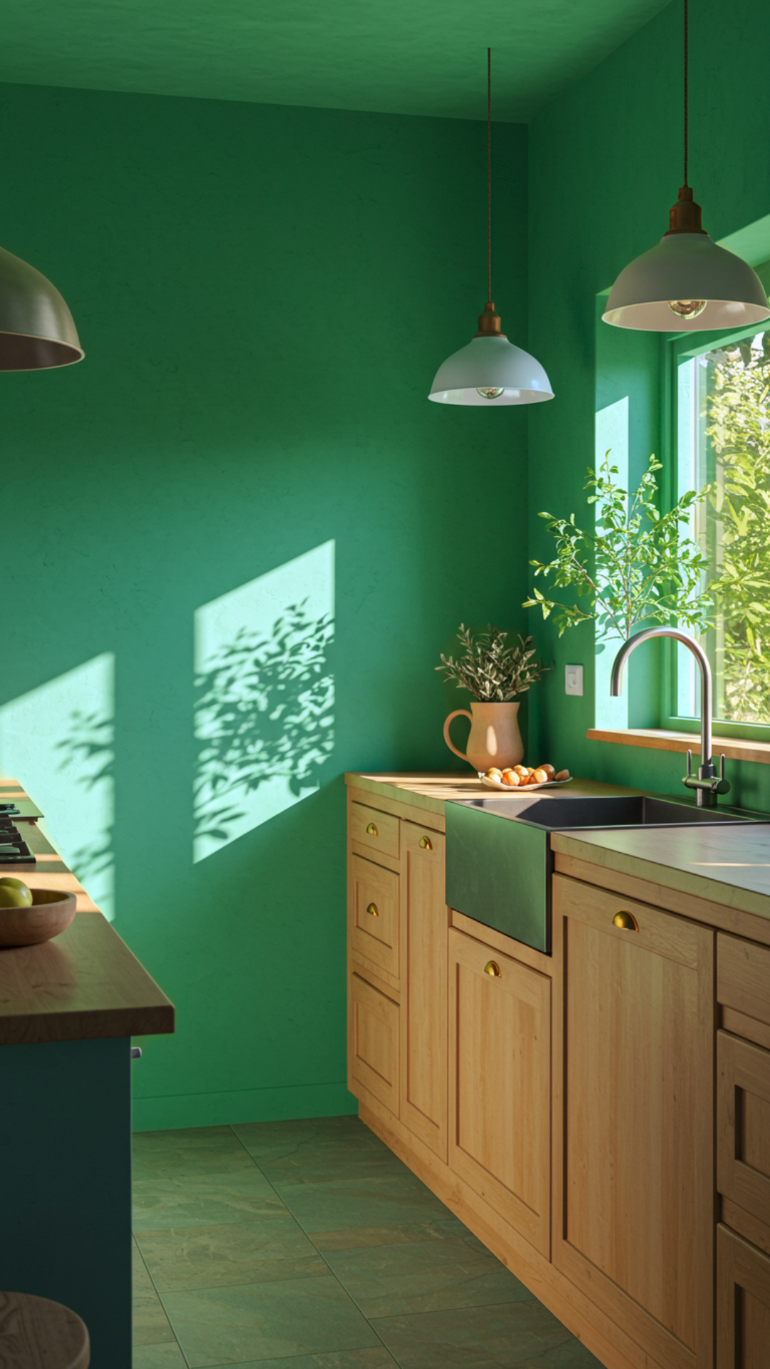 YesColours | Joyful Green Matt Emulsion Interior Wall Paint | YesColours