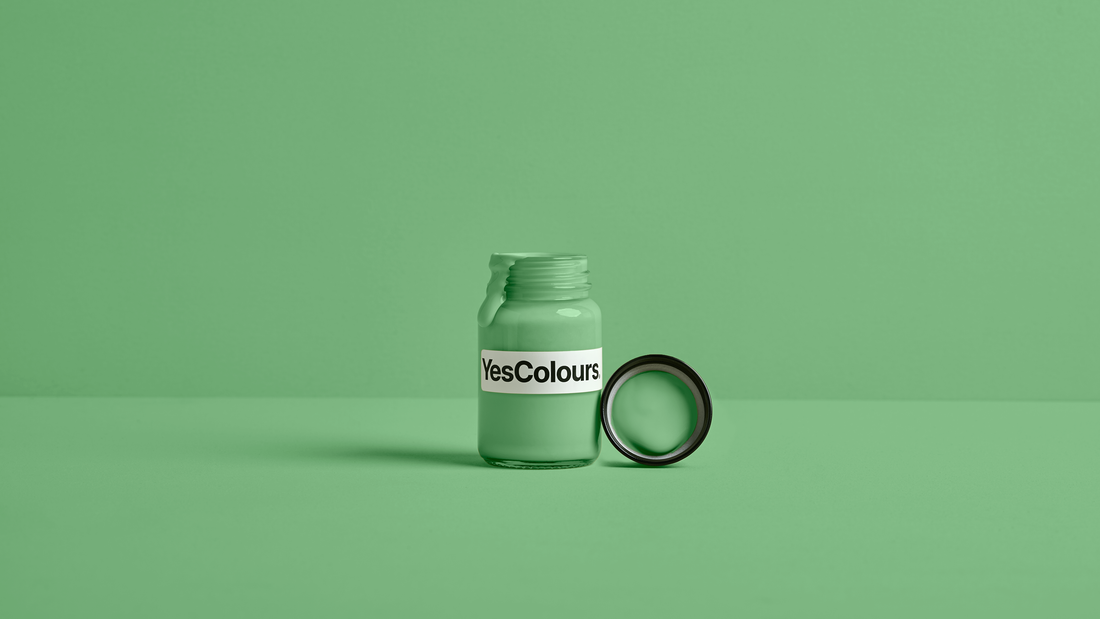 YesColours | Mellow Green paint sample (matt, 60ml)