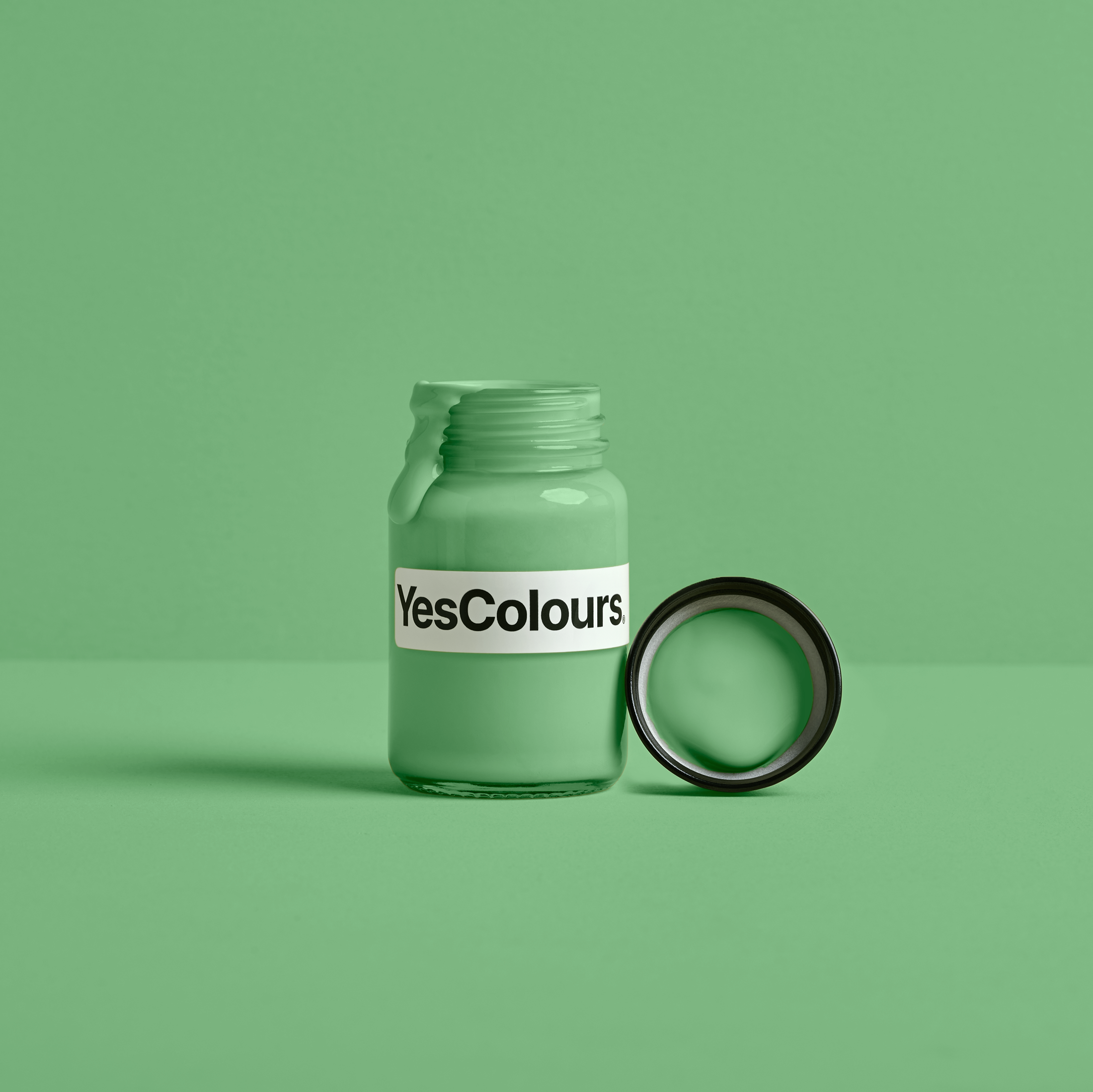 YesColours | Mellow Green paint sample (matt, 60ml)
