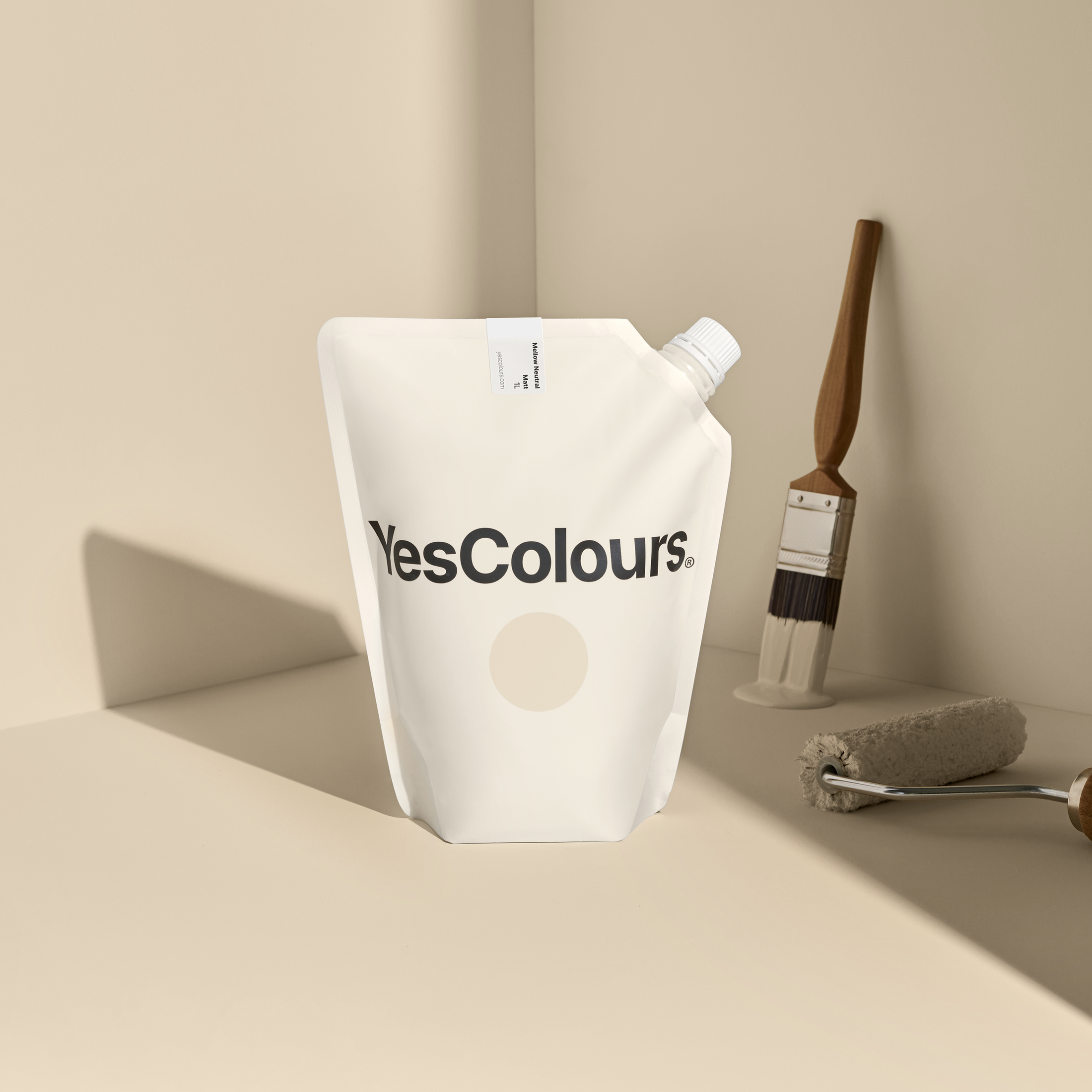 YesColours | Mellow Neutral Matt Emulsion Paint | Eco Paint by YesColours