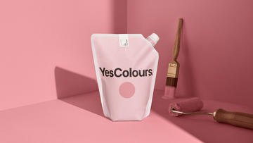 YesColours | Mellow Pink Matt Emulsion Paint | Eco Paint by YesColours