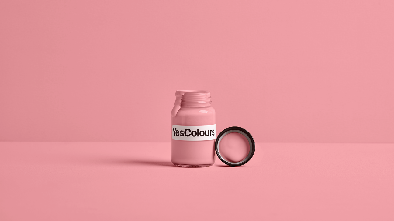 YesColours | Mellow Pink paint sample