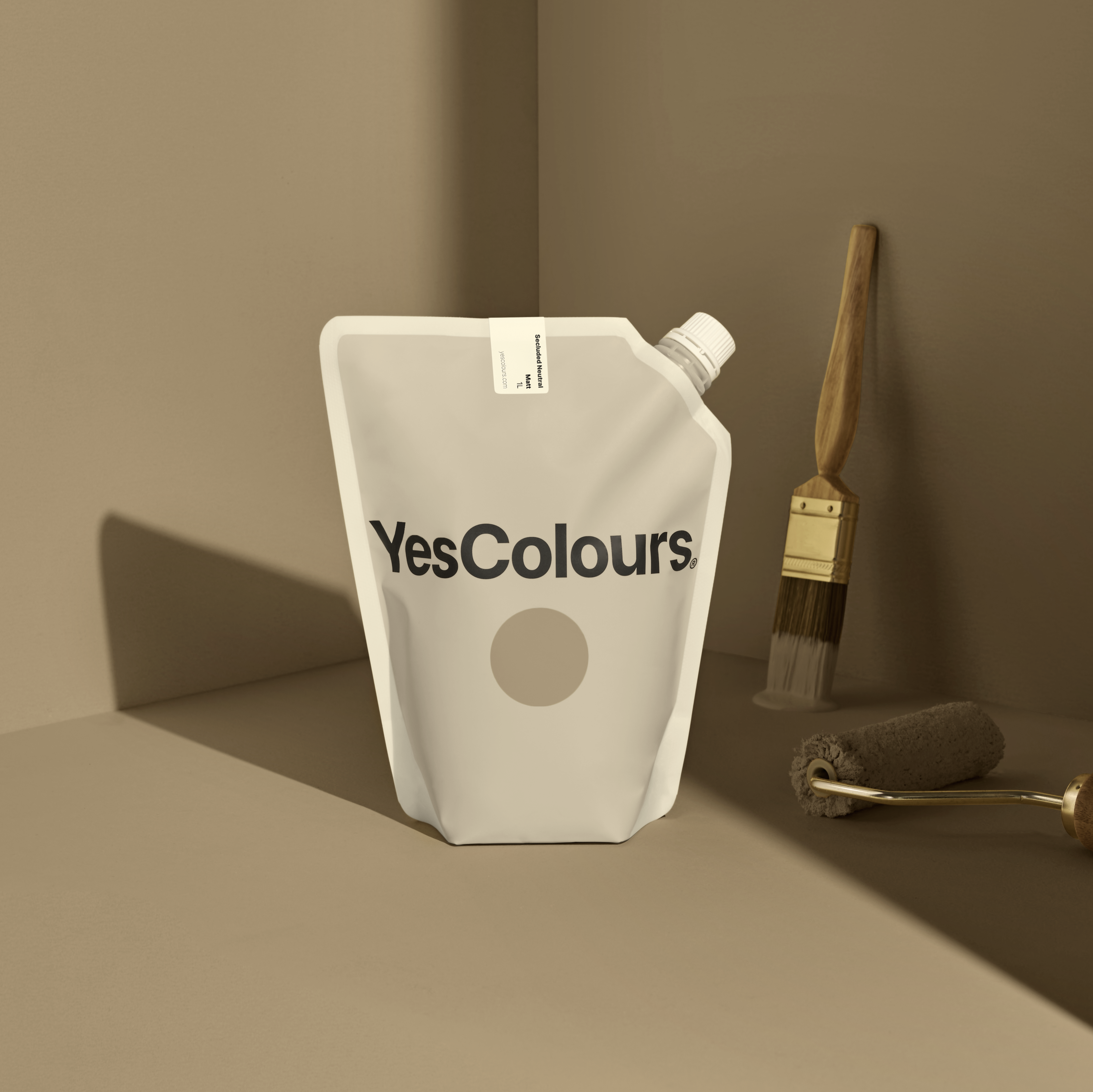 YesColours | Secluded Neutral Matt Emulsion Paint | Eco Paint by YesColours