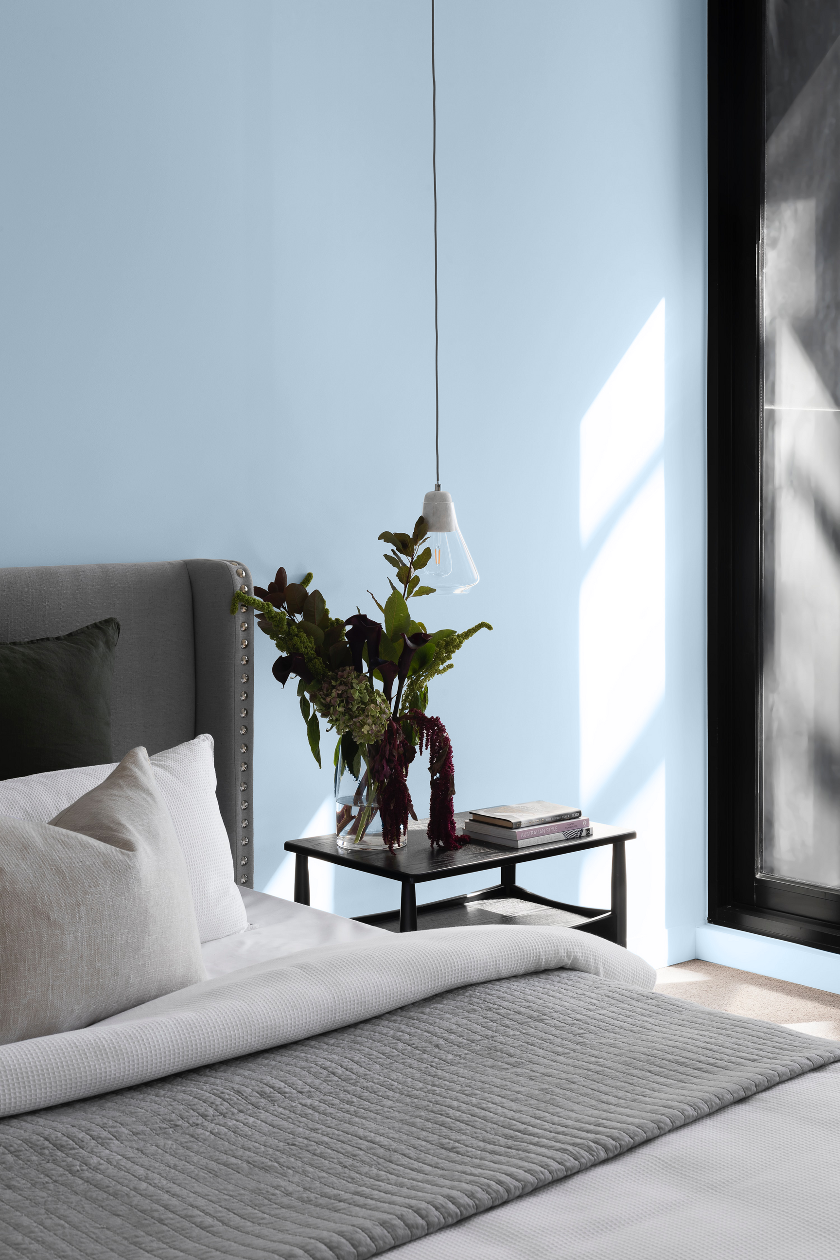 YesColours | Serene Blue Eggshell Interior Wall Paint | YesColours