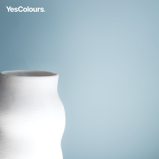 YesColours | Serene Blue Eggshell Paint | Eco Paint by YesColours