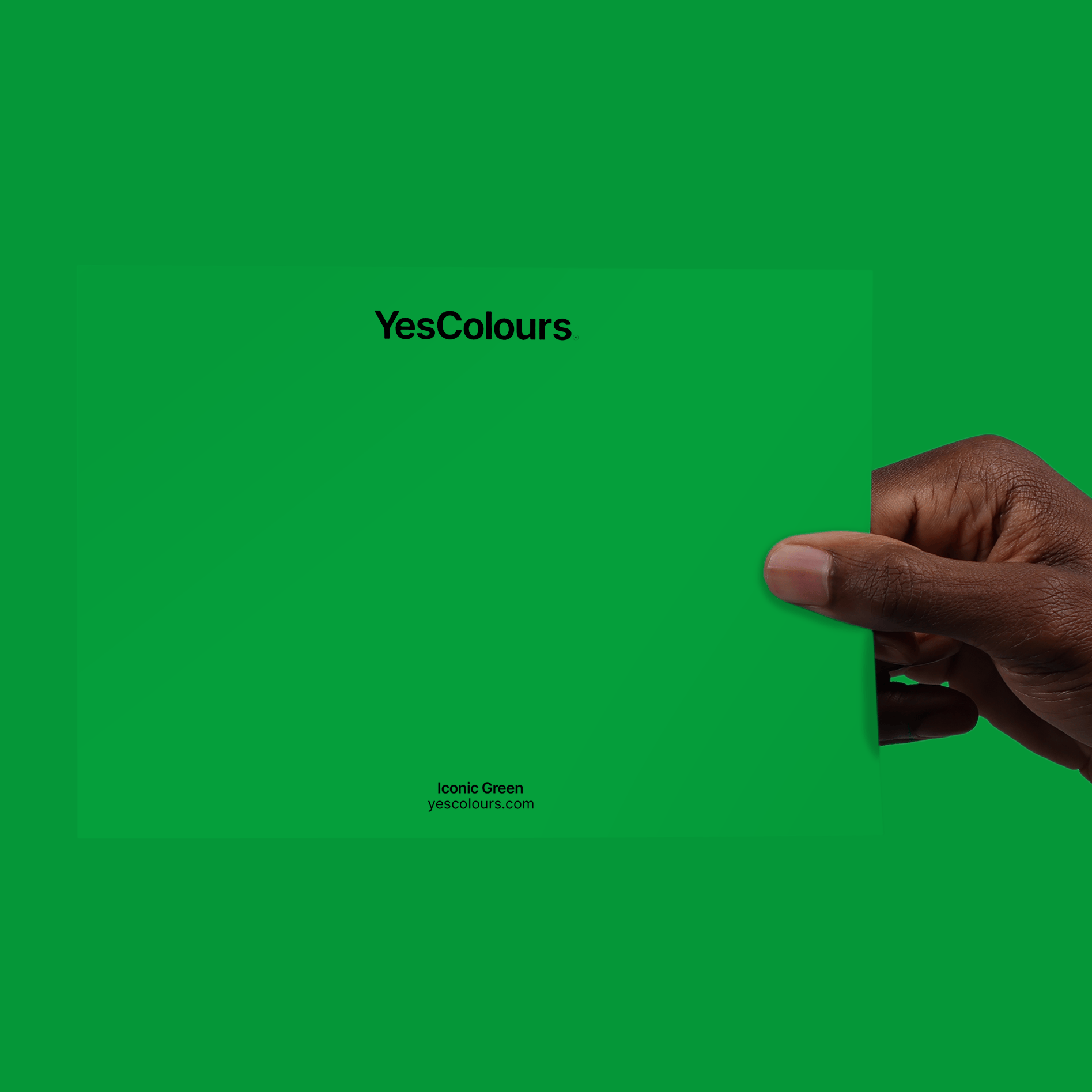 YesColours | Iconic Green swatch