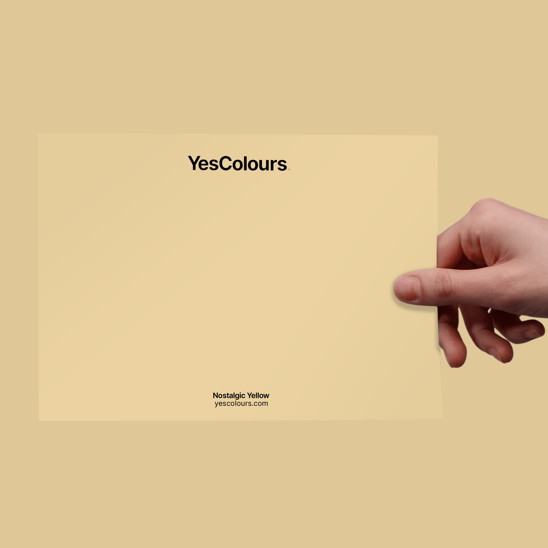 YesColours | Nostalgic Yellow swatch