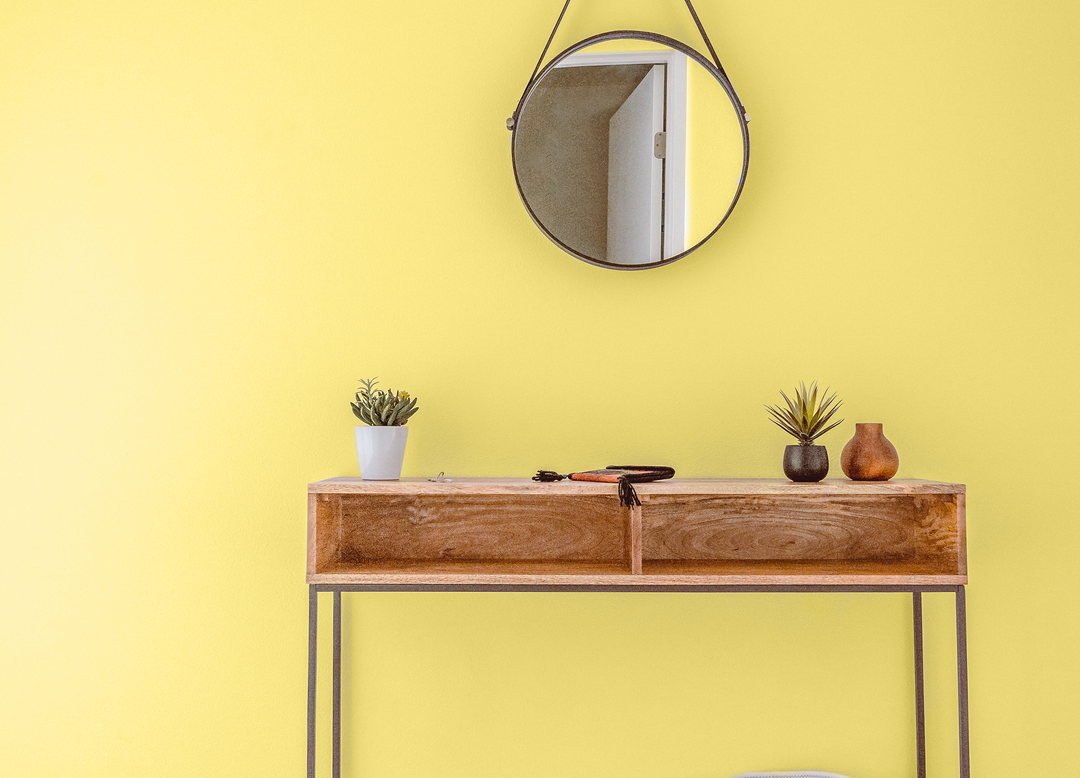 YesColours | Calming Yellow paint swatch