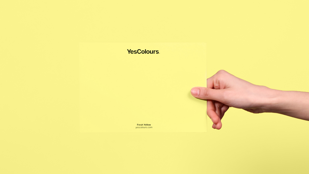YesColours | Fresh Yellow paint swatch