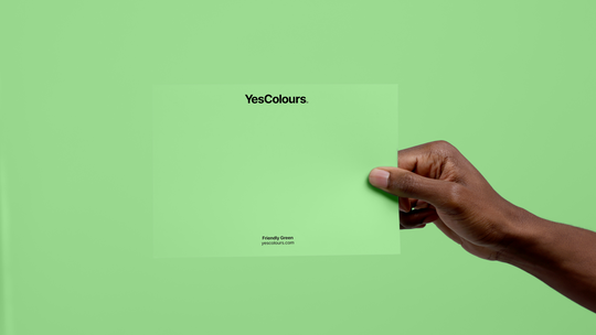 YesColours | Friendly Green paint swatch