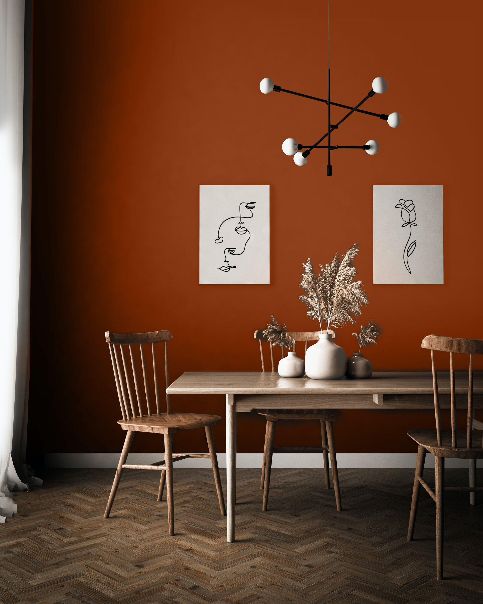 YesColours | Loving Orange Matt Emulsion Interior Wall Paint | YesColours