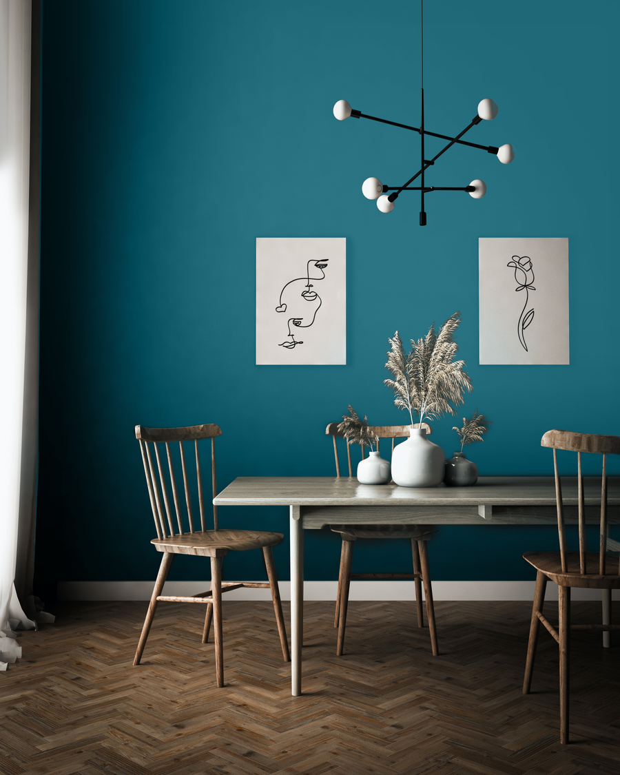 YesColours | Loving Teal Matt Emulsion Paint | Eco Paint by YesColours